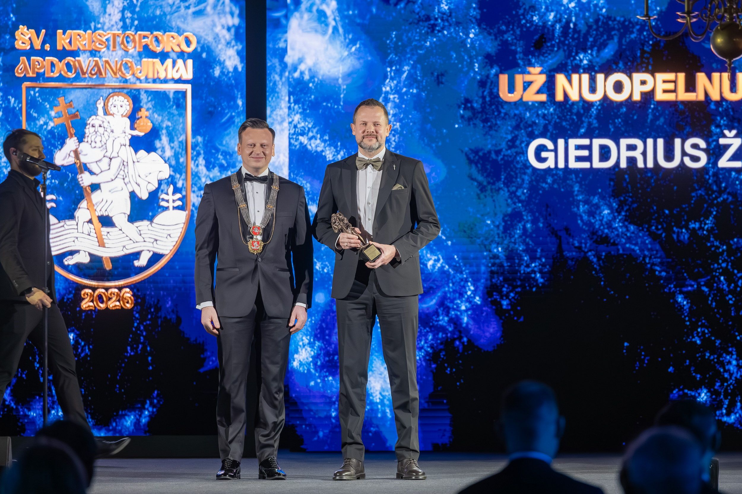 Labiausiai nusipelniusiems Vilniaus gyventojams įteikti „Šv. Kristoforo ...